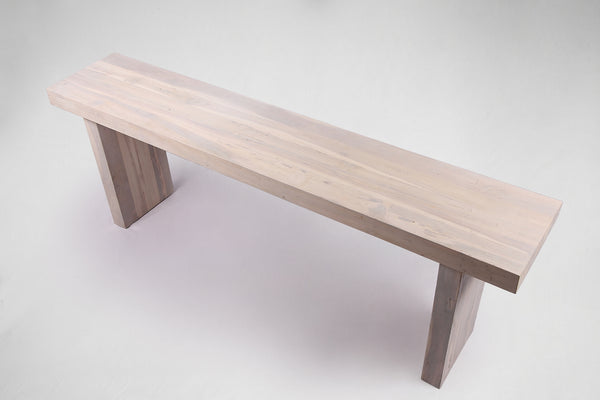 Modern White Teak Console Table 58 – Dyag East