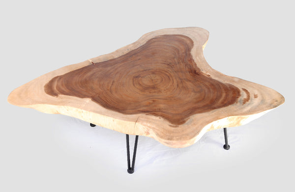 One Slab Living Edge Coffee Table With Black Iron Legs 47 – Dyag East